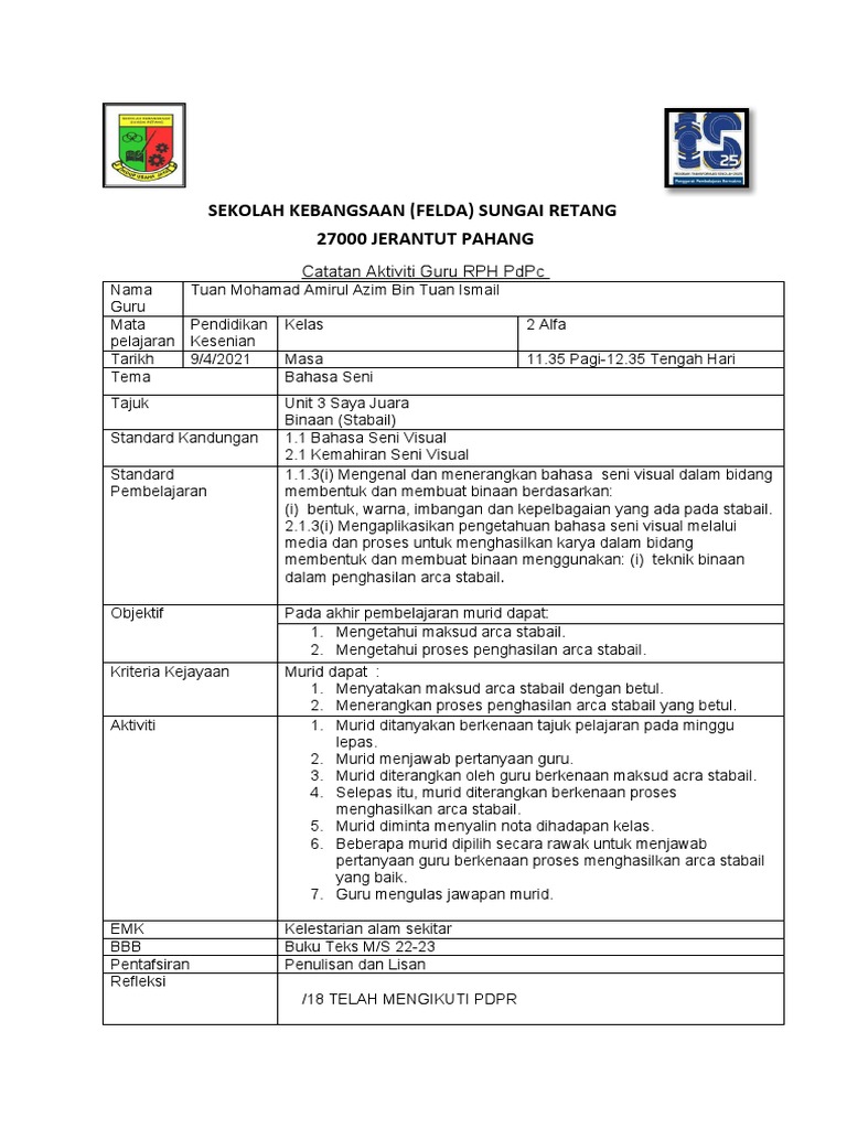 RPH PSV 6.4.2021 | PDF