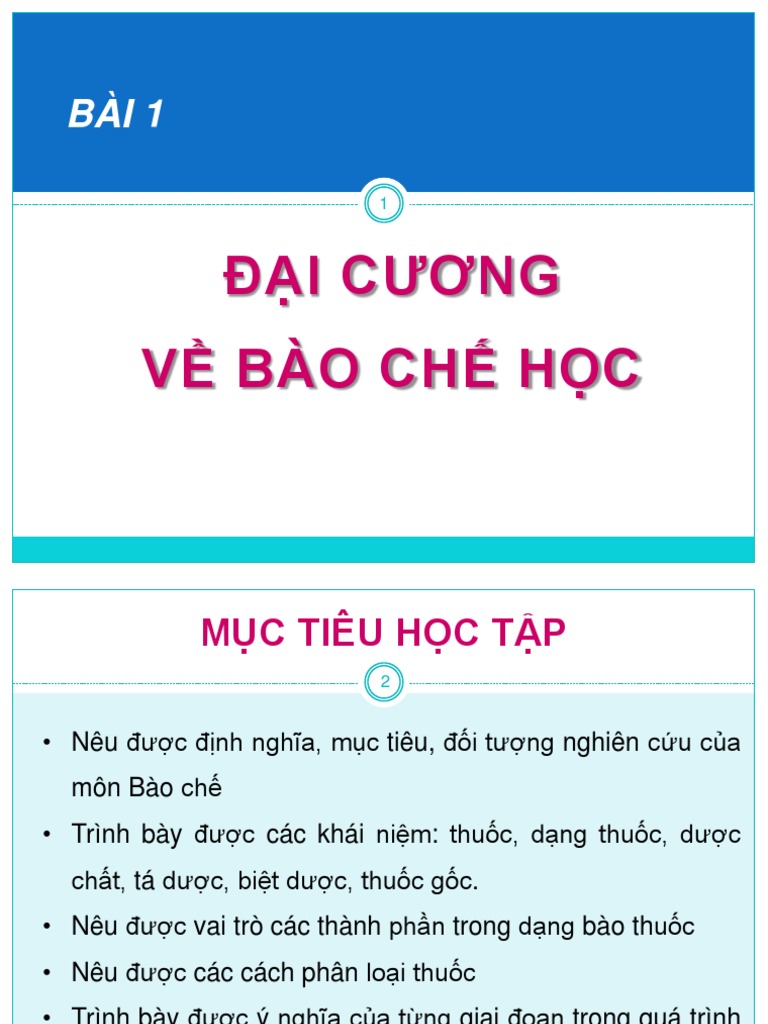 1 - Đai Cuong Bao Che Hoc | PDF
