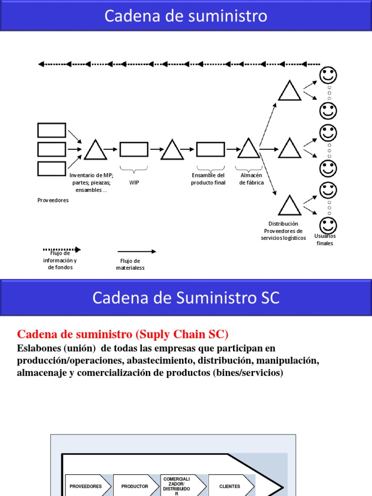 CAP 1.0 Tipos de Cadena de Suministro | PDF | Logística | Inventario