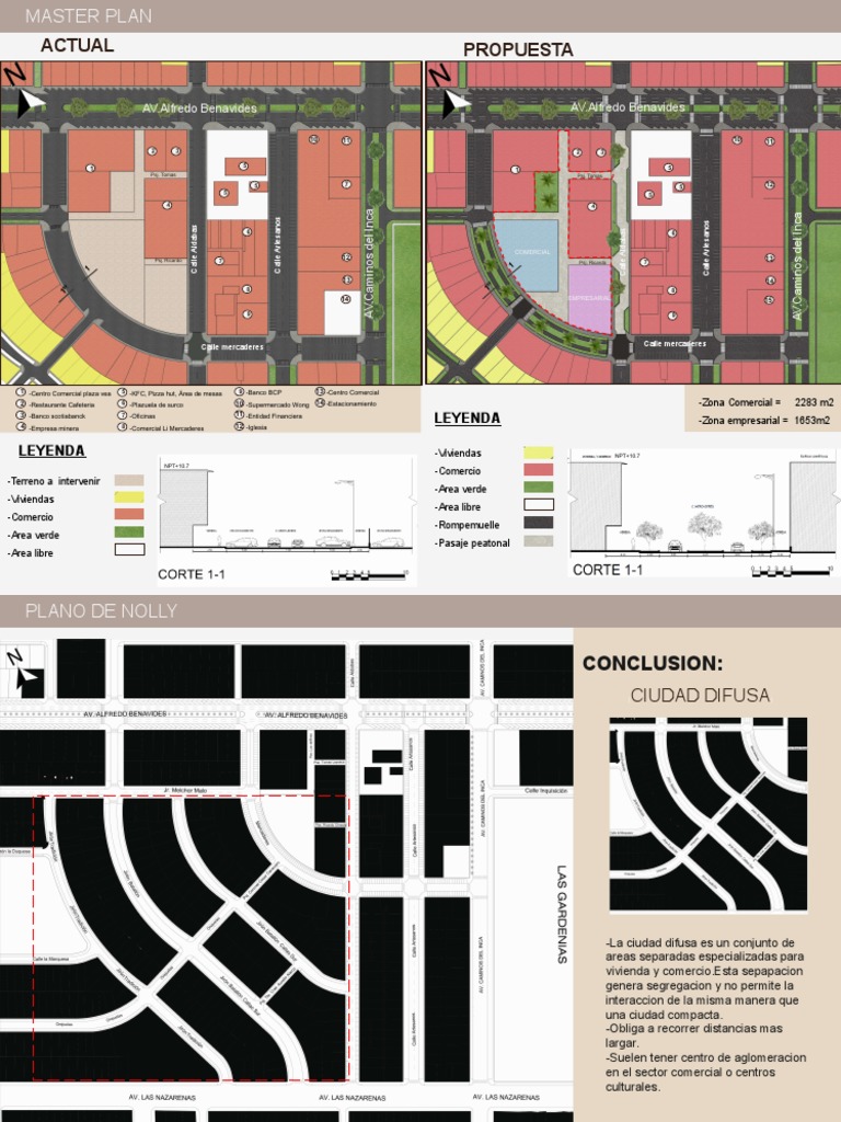 Master Plan-Area Verde-Plano de Nolly | PDF