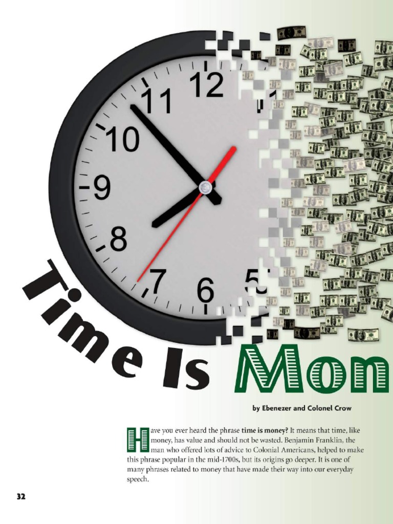 Time Is Money | PDF
