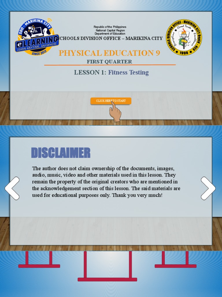 Pe9 Q1 Module1 | PDF | Physical Fitness | Physical Education