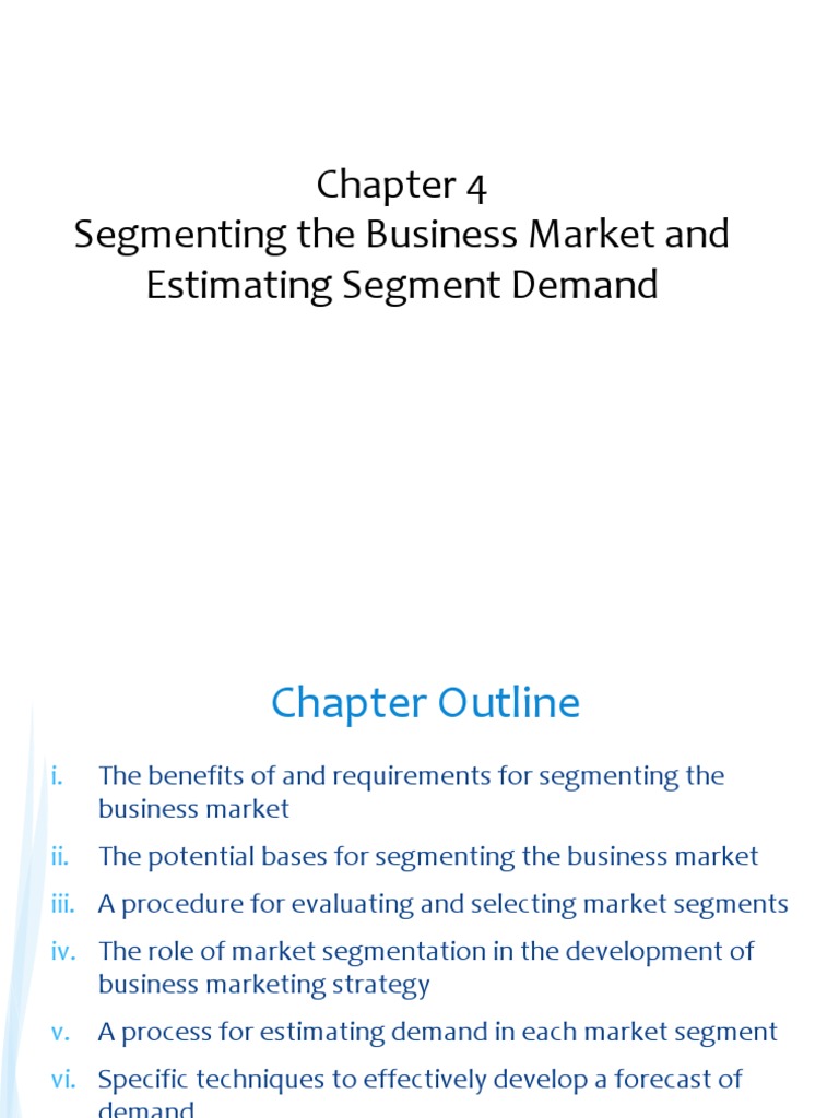 Business Market Segmentation Guide | PDF | Forecasting | Market ...