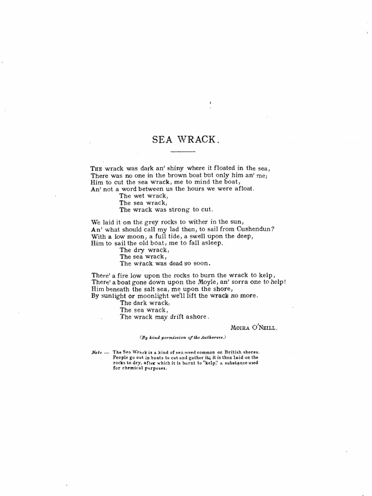 Sea Wrack Sheet Music | PDF