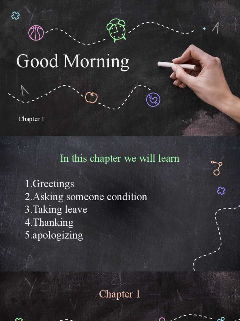 Chapter 1 - Greetings | PDF