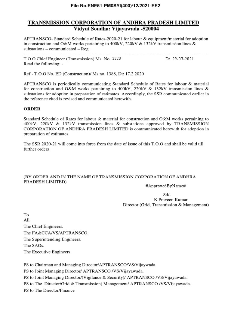 SSR 2020-21 | PDF | Surveying | Electrical Substation