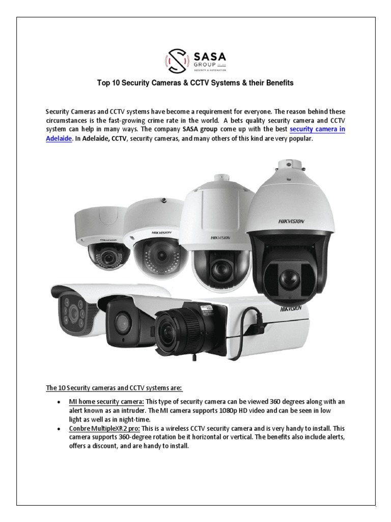 Top 10 Security Cameras Reviewed | PDF | Closed Circuit Television | Camera