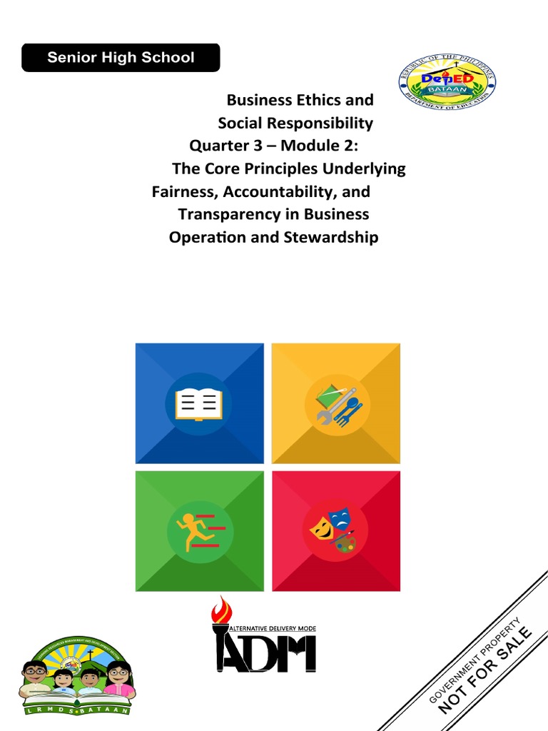 Bus - Ethics - q3 - Mod2 - The Core Principles Underlying Fairness ...