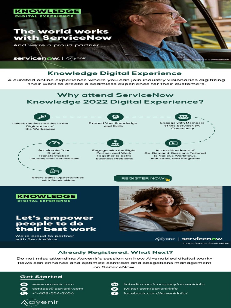 ServiceNow Knowledge 2022 - Digital Experience | PDF