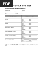 Six Minute Walk Test Worksheet | PDF | Wellness