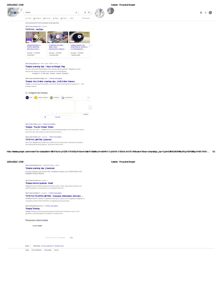 Tutopia - Youtube | Download Free PDF | Websites | Software