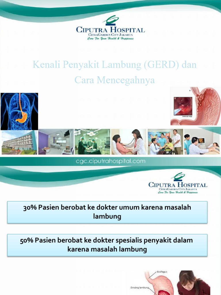 Edukasi dan Pencegahan GERD | PDF | Kesehatan Holistik