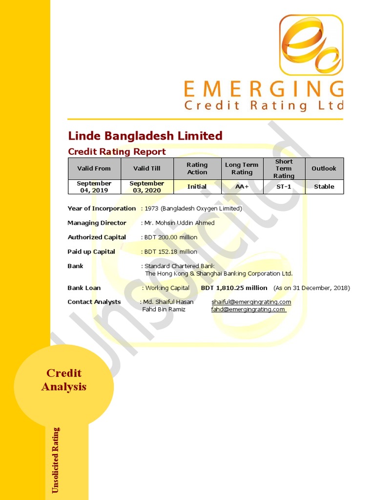 Linde Bangladesh Limited-Ptd | PDF | Natural Gas | Corporate Governance