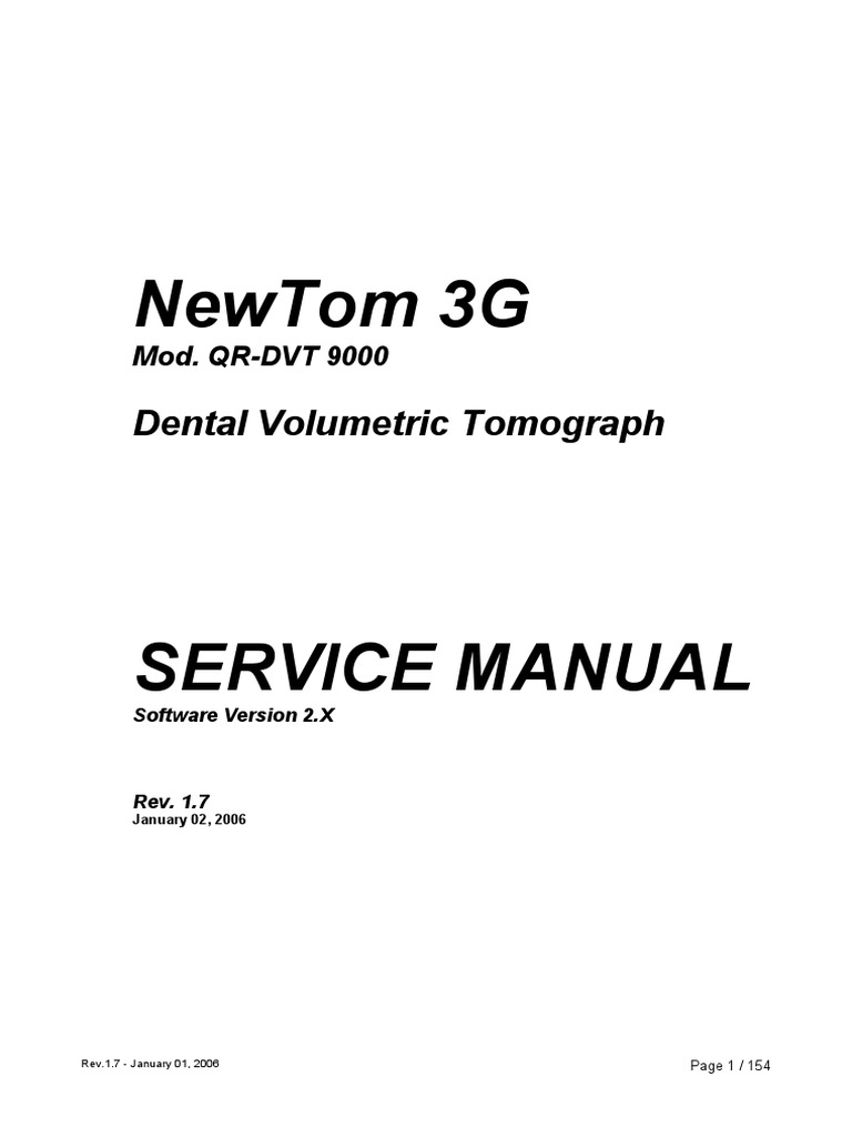 Dental Imaging Service Guide | PDF | Electrostatic Discharge ...