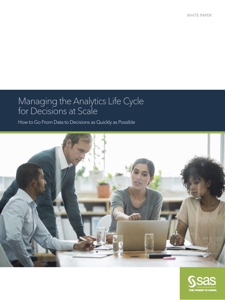 Title Managing The Analytics Life Cycle For Decisions at Scale | PDF ...