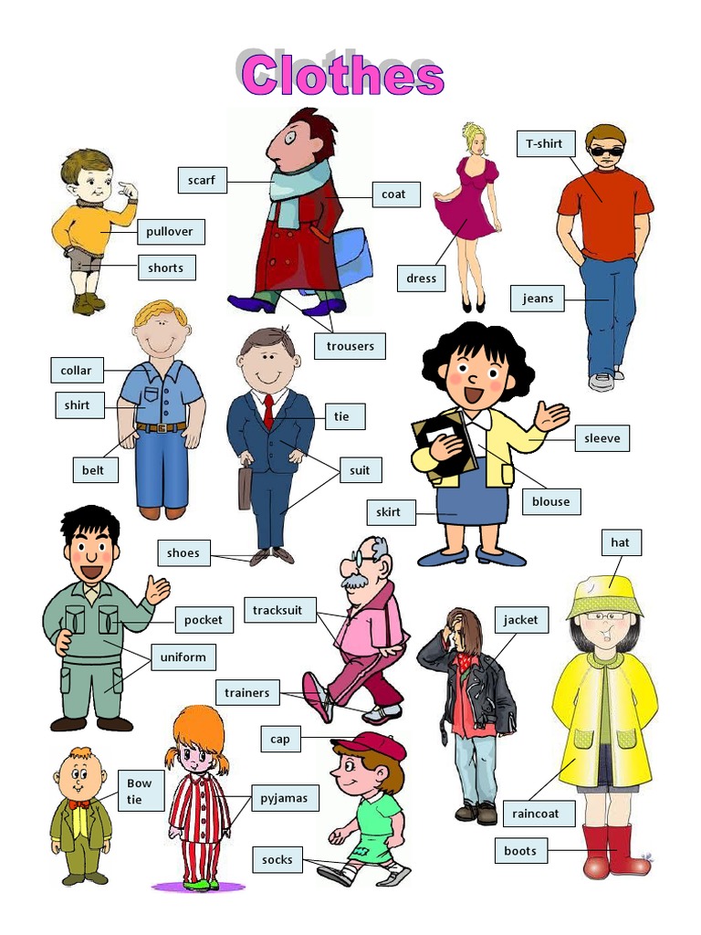 Clothes 1 Picture Dictionaries - 31278 | PDF