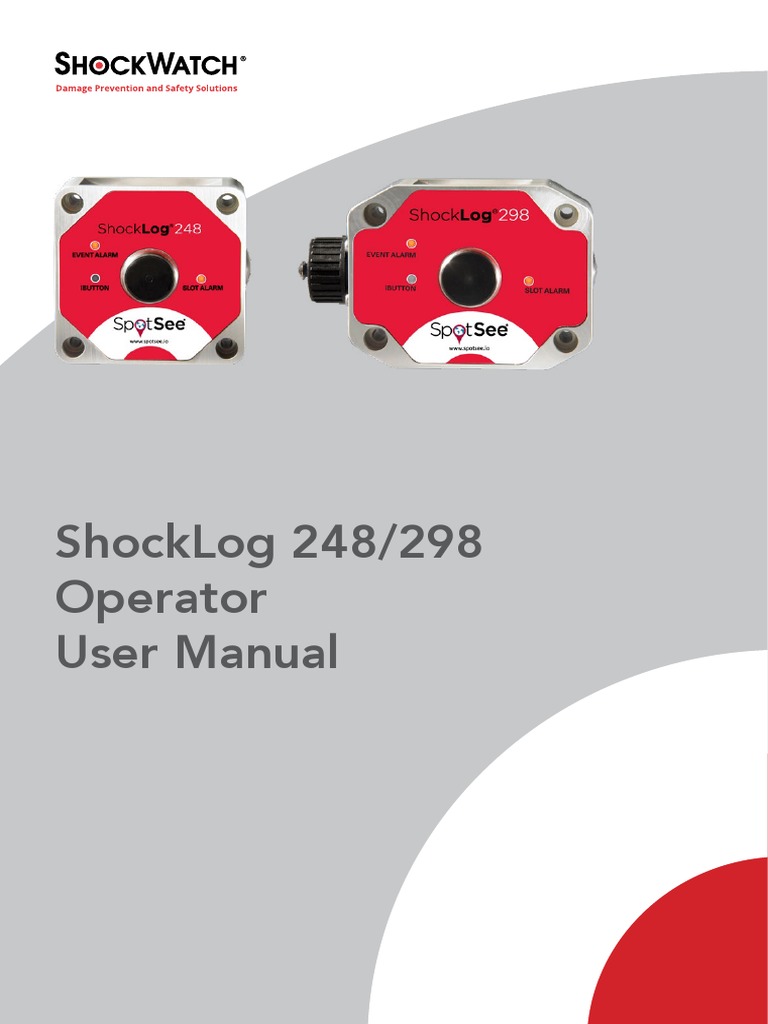 ShockLog 248 298 - User Manual | PDF | Installation (Computer Programs ...