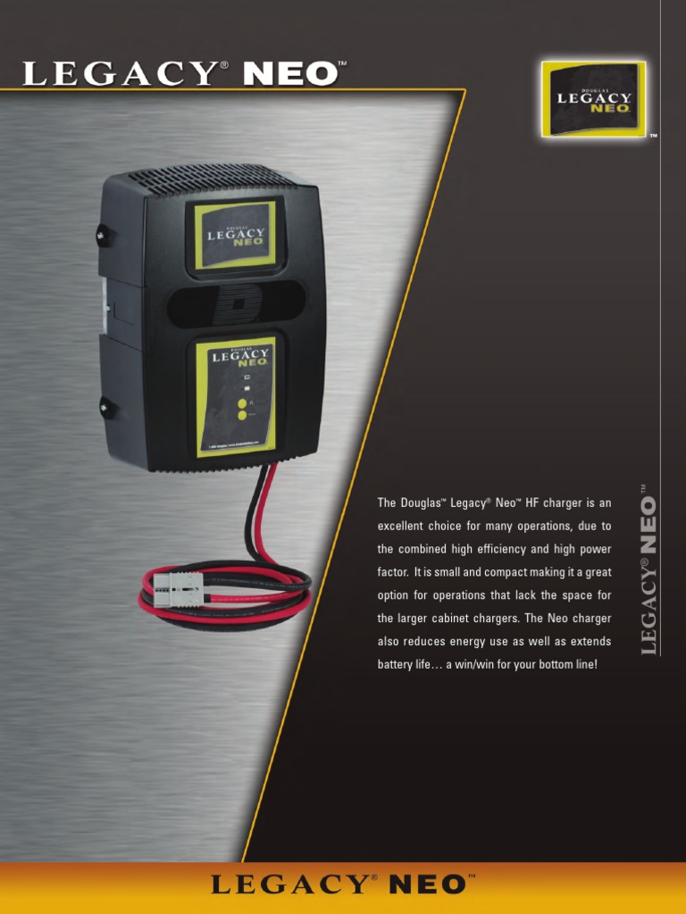 1.-Legacy Neo Charger Brochure | PDF | Battery Charger | Electricity