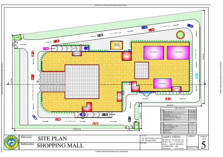 SITE PLAN-Model | PDF | Buildings And Structures