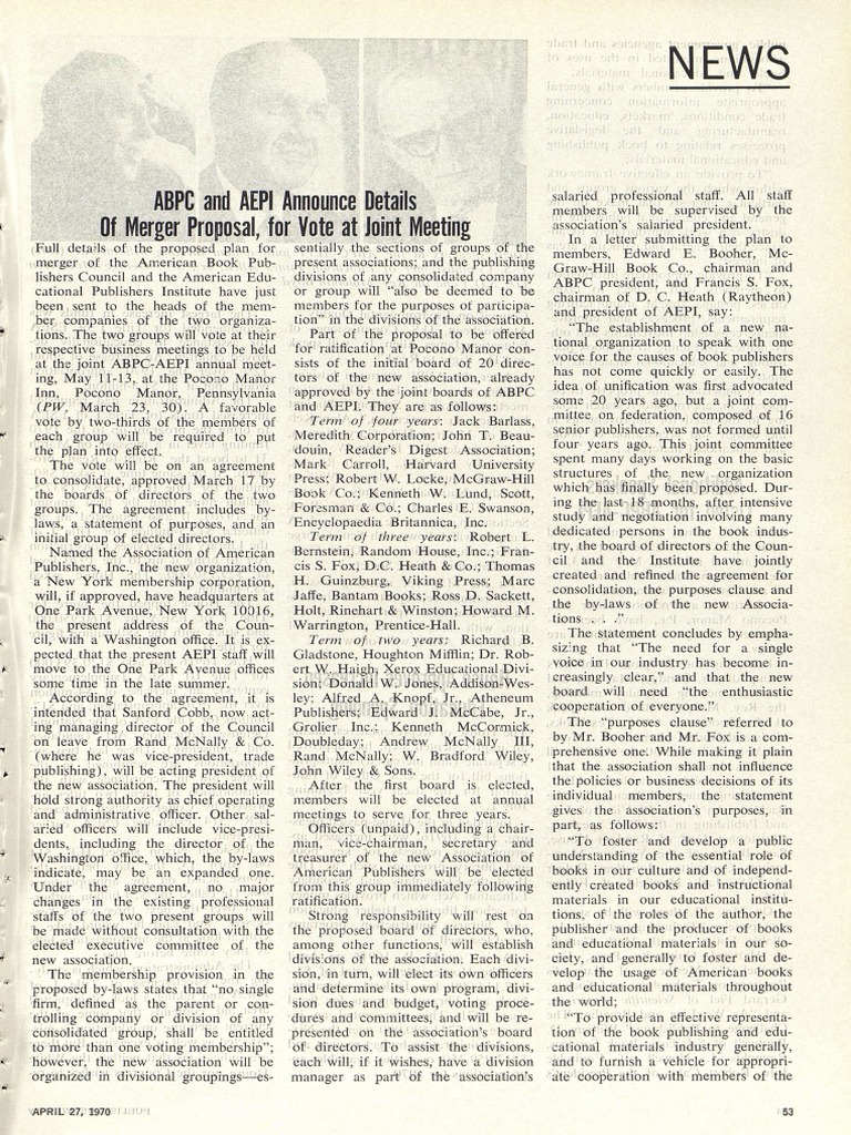 From The Archive: April 27, 1970 | PDF