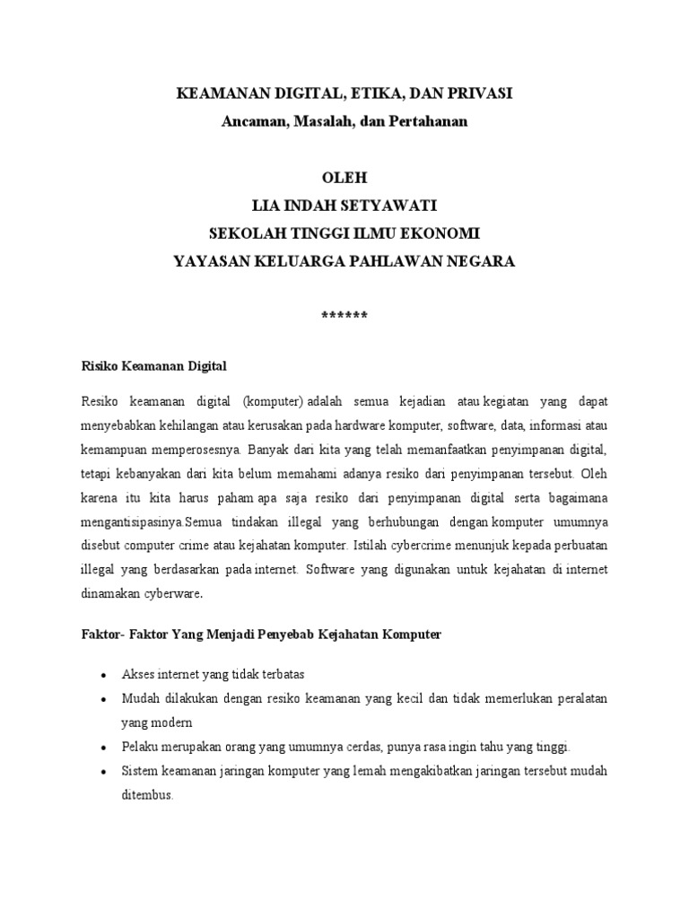 Bab 5 Rivisi | PDF | Komputer