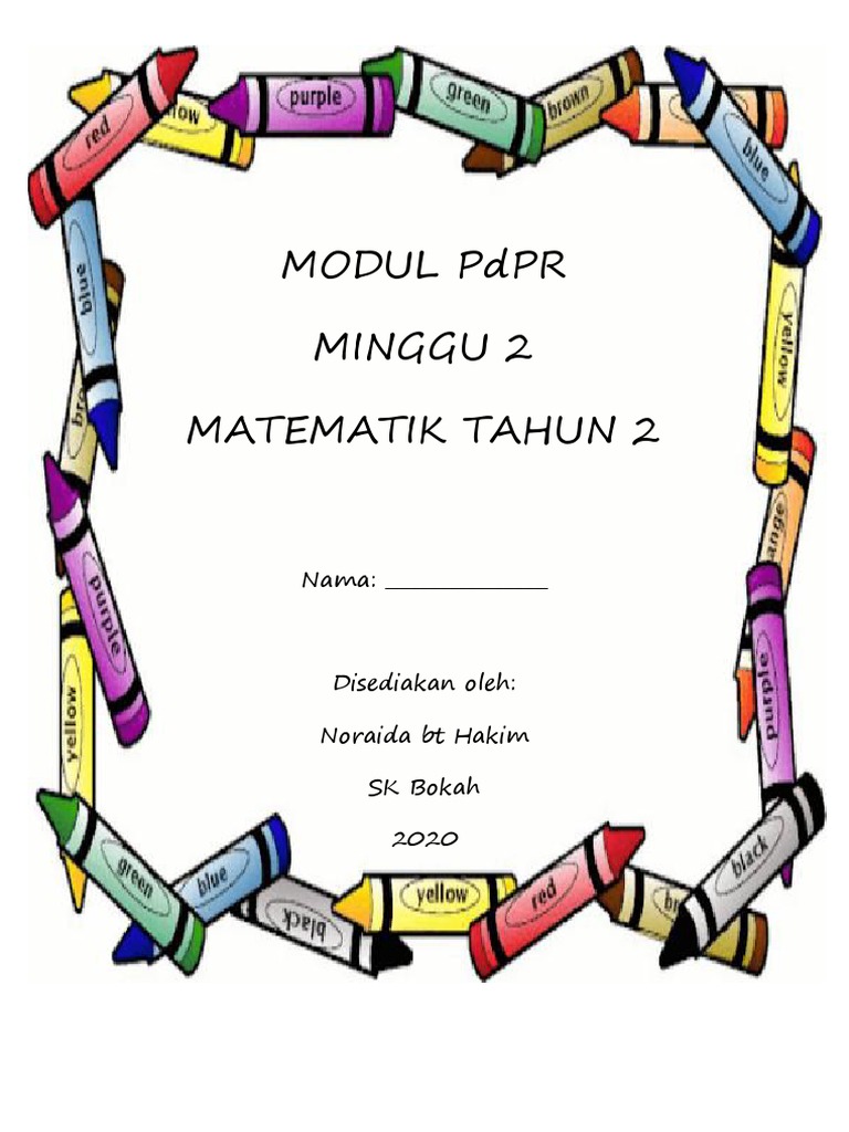 Matematik Tahun 2 | PDF