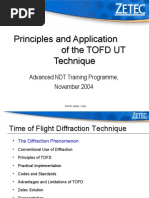 02 - Principles of TOFD Technique (2018) | PDF | Waves | Diffraction