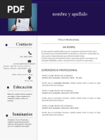 Plantilla en Word Hoja de Vida Con Foto Fantastica | PDF | Comunicación