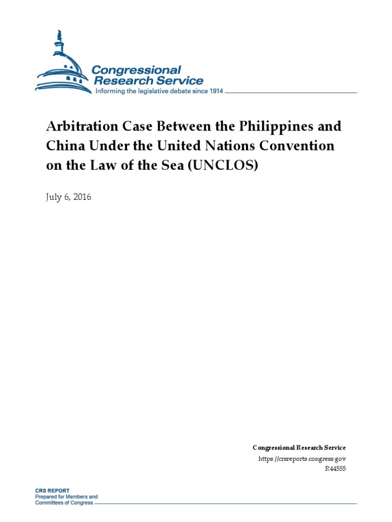 Philippines v. China UNCLOS Tribunal Ruling Expected July 2016 | PDF ...