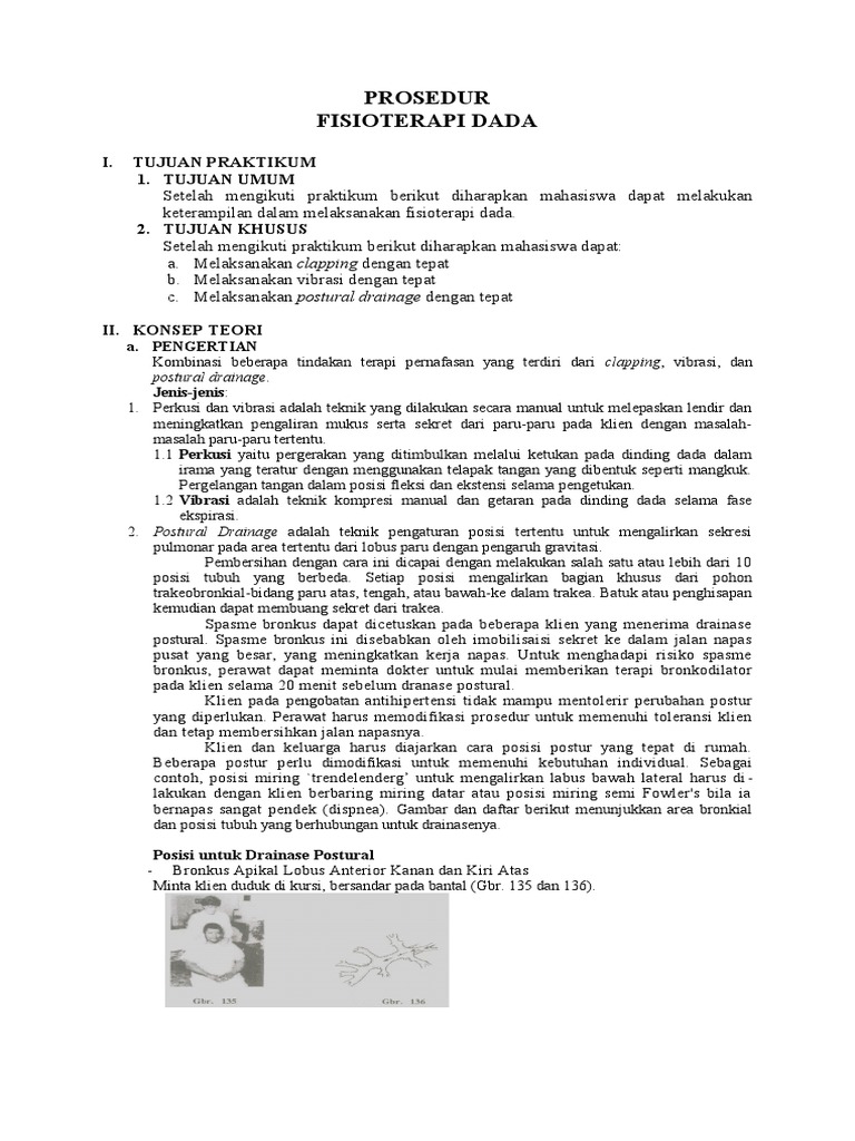 Fisioterapi Dada (F4) | PDF