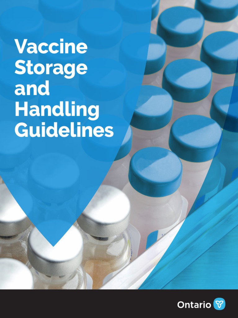Vaccine Storage Handling Guidelines en | PDF | Refrigerator | Vaccines