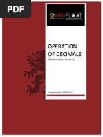 Mathematics: Quarter 1 - Module 11: Differentiating Terminating From ...