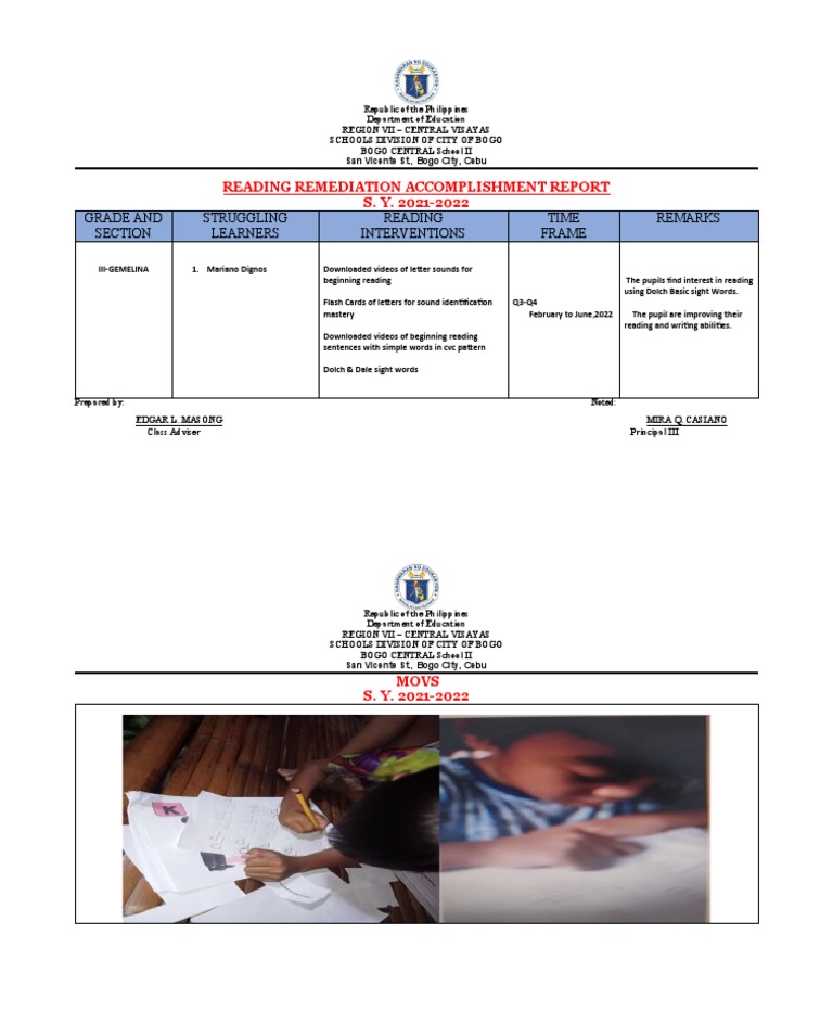 reading-remediation-accomplishment-report-template-pdf