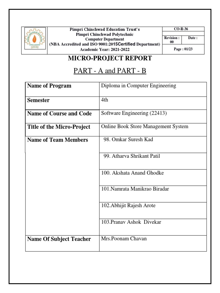 SEN Micro-Project Group-17 (98-103) | PDF | Graphical User Interfaces | User (Computing)
