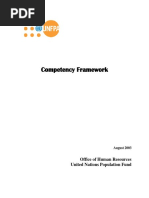 UN Core Values and Competencies Guide | PDF | Competence (Human ...