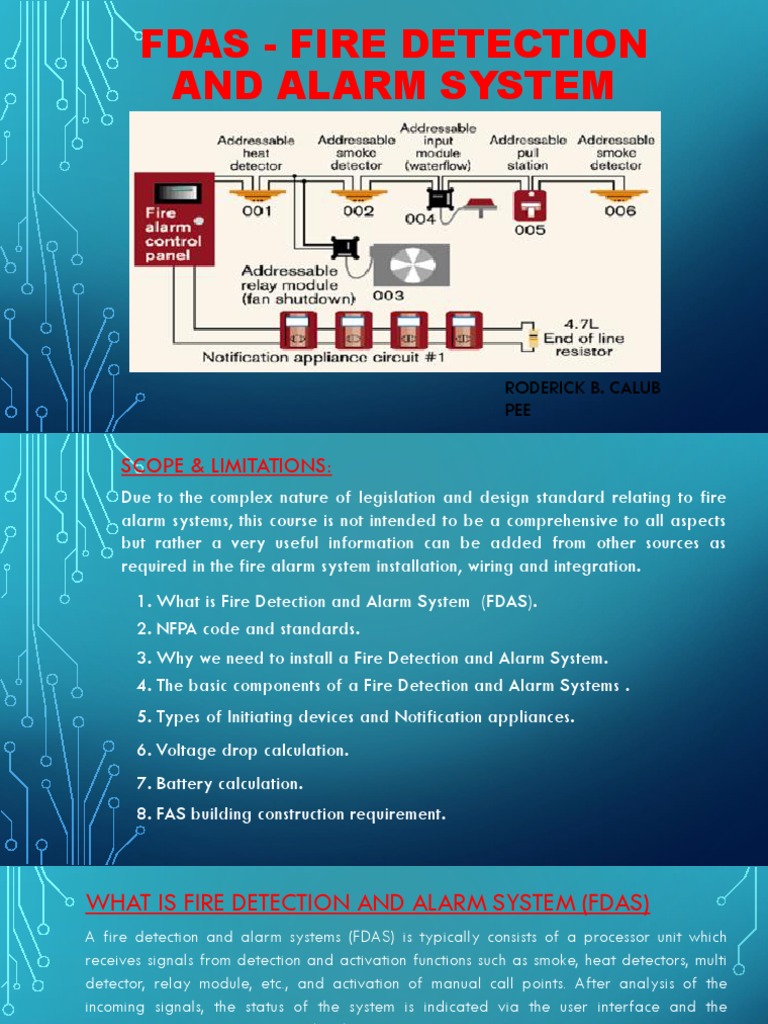 Components of Fire Detection Systems | PDF | Safety | Equipment