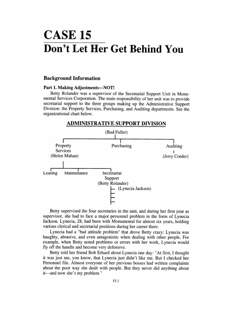 Mba Case Study Sample Pdf