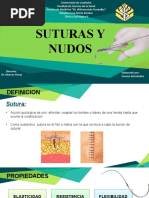 Suturas Ligaduras y Nudos | PDF | Sutura Quirúrgica | Cicatrización de la herida