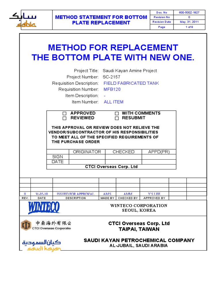 New Bottom Plate | PDF | Welding | Construction