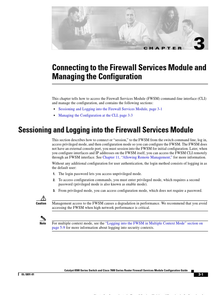 FWSM CLI Configuration Guide | PDF | Command Line Interface | Login