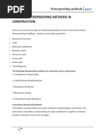 Toilet Waterproofing Procedures Guide | PDF | Plumbing | Bathroom