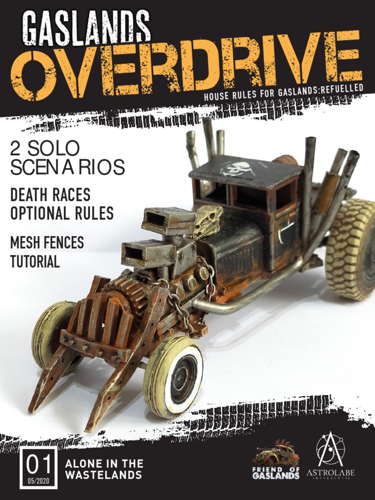 Overdrive Verdrive: 2 Solo Scenarios | PDF | Gun Turret | Land Mine