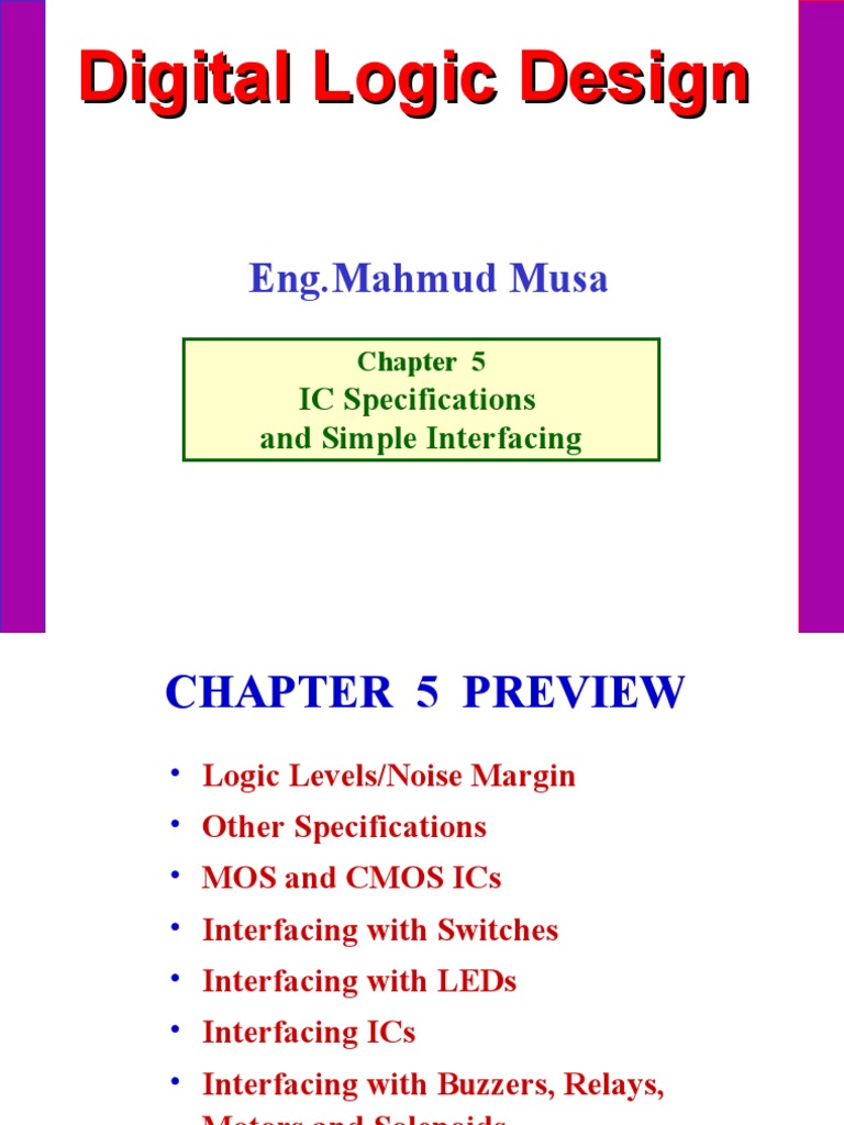 Digital Logic Design | PDF | Cmos | Logic Gate