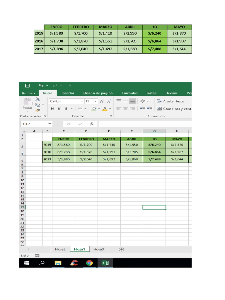 01 Trabajando Con Filas y Columnas | PDF