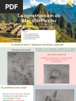 Preguntas Sobre Machu Picchu | PDF