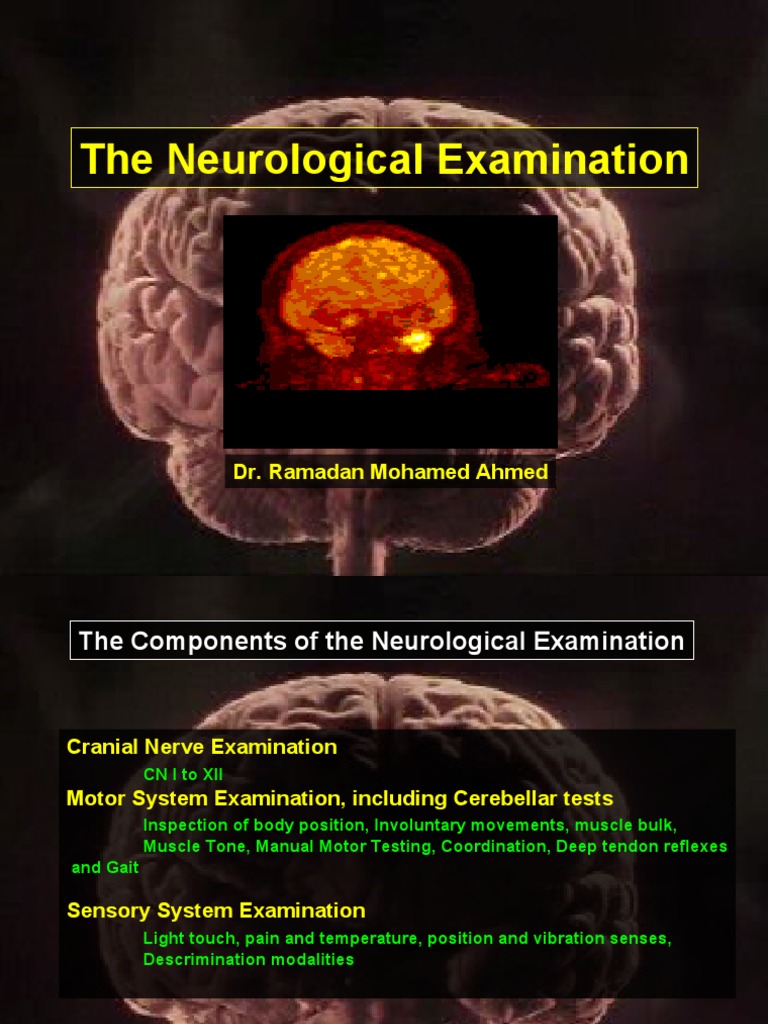 Neurological Examination | PDF | Hearing | Ear