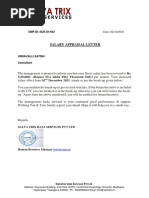 Infosys 2025 Compensation Revision Letter | PDF | Salary | Employment ...