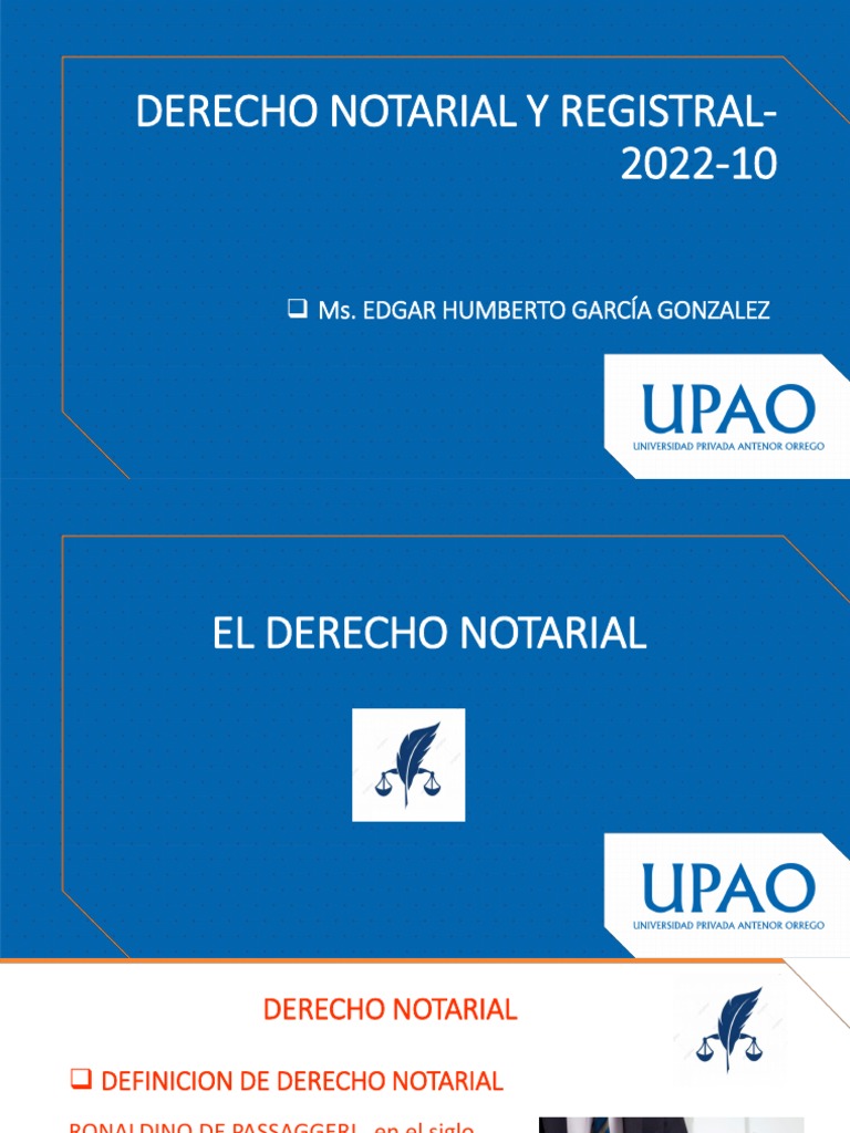 S1 - PPT - 1. DERECHO NOTARIAL. PRINCIPIOS NOTARIALES Y SISTEMAS ... S1 - PPT - 1. DERECHO NOTARIAL. PRINCIPIOS NOTARIALES Y SISTEMAS ...