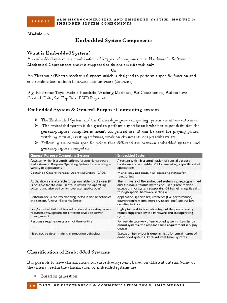 Module 3 17ec62 Notes | PDF