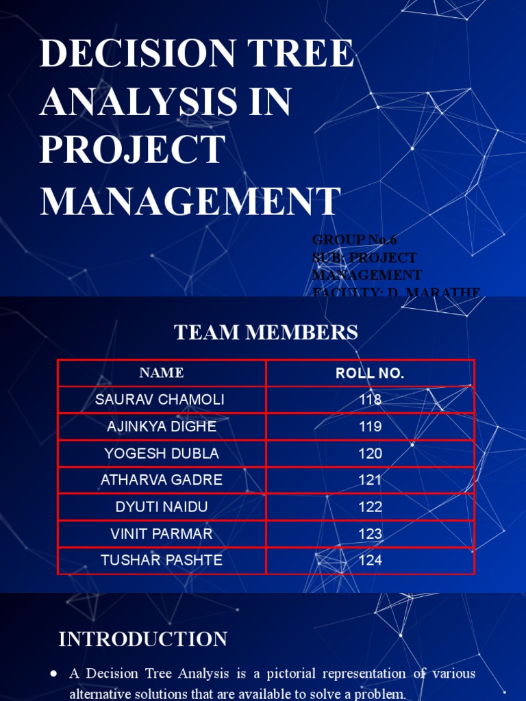 Decision Tree Analysis in PM | PDF | Utility | Decision Making